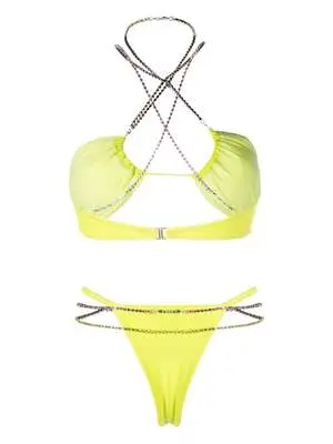 Gcds Crystal-embellished Bikini Set