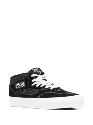 VANS Side Logo-patch High-top Sneakers - Black