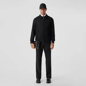 Burberry Classic Fit Wool Mohair Tailored Trousers