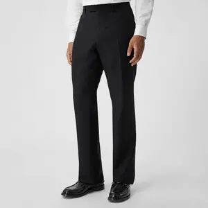 Burberry Classic Fit Wool Mohair Tailored Trousers