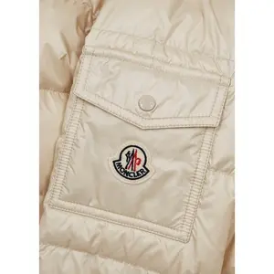 Moncler Glements Hooded Quilted Shell Coat