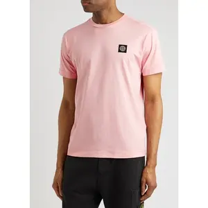 Stone Island Logo Cotton T-shirt