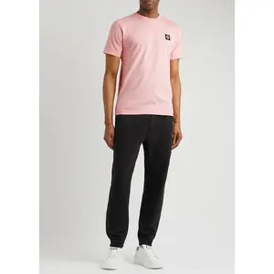 Stone Island Logo Cotton T-shirt
