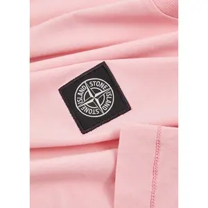 Stone Island Logo Cotton T-shirt