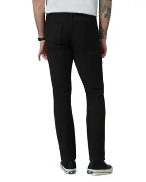 Joe's Jeans Slim Fit Asher French Terry Pants - Black