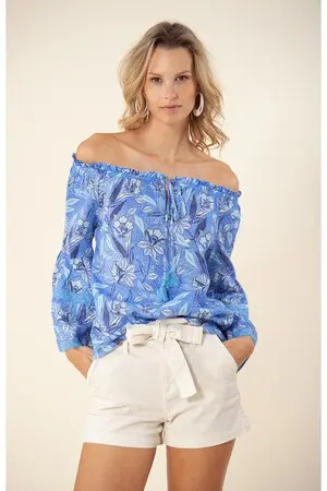 Hale Bob Darci Off The Shoulder Top