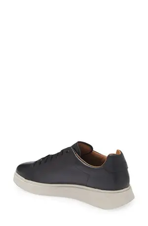 BOSS Bulton Leather Sneakers - Black