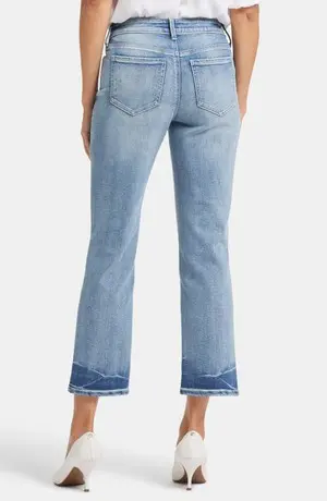 NYDJ Marilyn Ankle Straight Leg Jeans - Torrent Peak