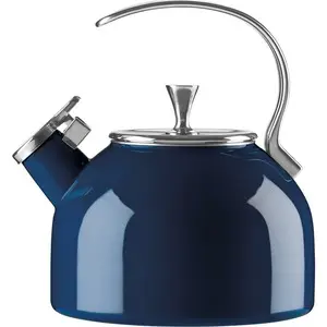 Kate Spade New York Make It Pop Tea Kettle Navy