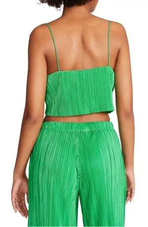 Steve Madden Gianna Plissé Crop Top