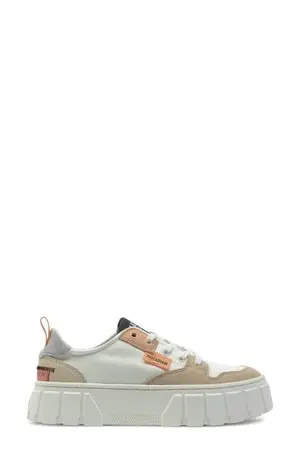 PALLADIUM Pallatower Lo Platform Sneakers - Tofu/ Beige Tan