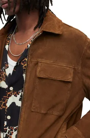 ALLSAINTS Cozza Suede Jacket