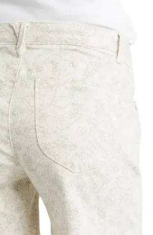 Wit & Wisdom Ab'solution Floral High Waist Shorts