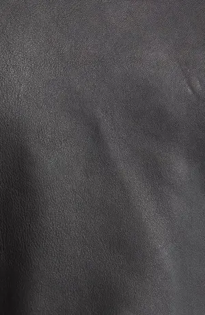 SCHOTT Long Leather Moto Jacket