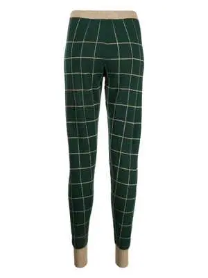 MADELEINE THOMPSON Layla Check-pattern Track Pants