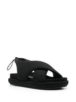 GIABORGHINI 40mm Padded Sandals - Black