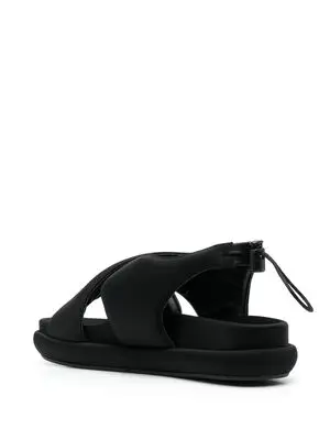 GIABORGHINI 40mm Padded Sandals - Black
