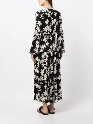 LEMLEM Floral-print Peasant Dress