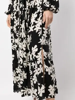 LEMLEM Floral-print Peasant Dress