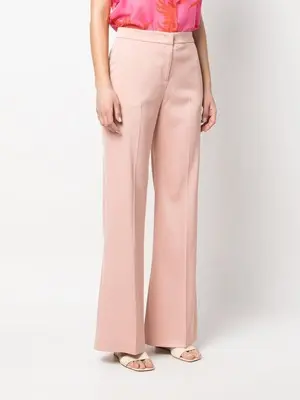 Pinko Flared Tailored Trousers - Pink