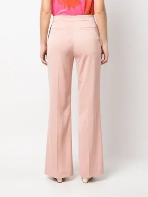 Pinko Flared Tailored Trousers - Pink