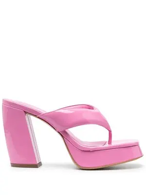 Giaborghini Block Heel Shoes For Women
