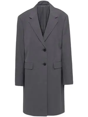 Prada Single-breasted Cotton Coat