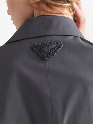 Prada Single-breasted Cotton Coat