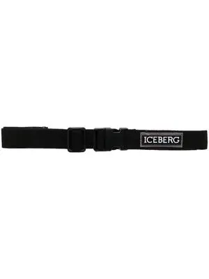 Iceberg Logo-patch Keychain
