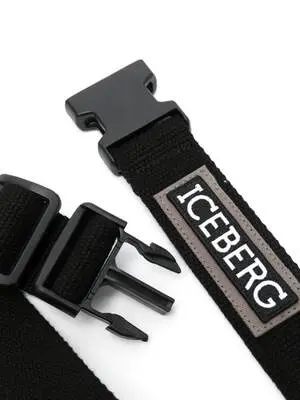Iceberg Logo-patch Keychain