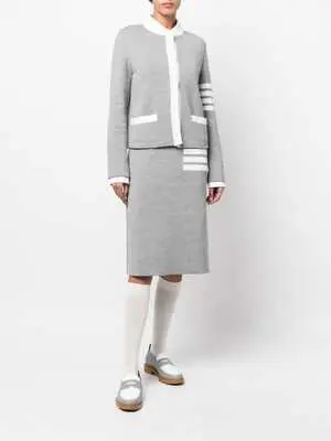 Thom Browne 4-bar Stripe Cardigan
