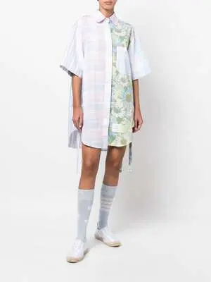 Thom Browne Floral-print Shirtdress