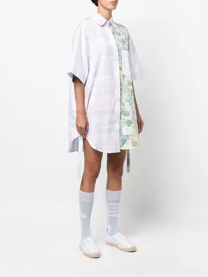 Thom Browne Floral-print Shirtdress