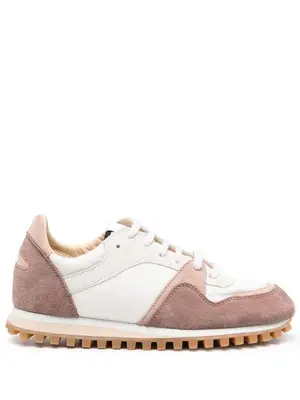 SPALWART Panelled Low-top Sneakers - Brown