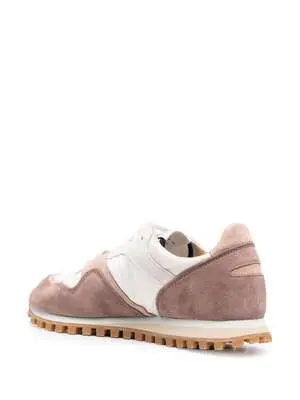 SPALWART Panelled Low-top Sneakers - Brown