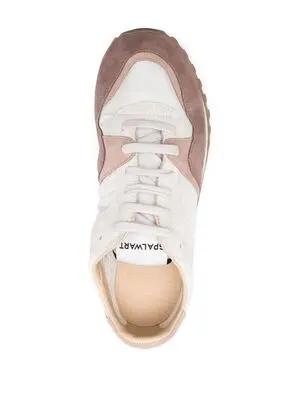 SPALWART Panelled Low-top Sneakers - Brown