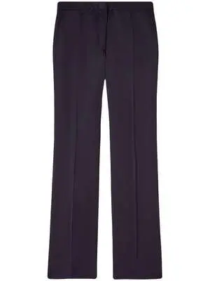 JIL SANDER Pressed-crease High-waisted Trousers