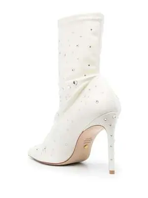 STUART WEITZMAN 110mm Crystal-embellished Boots
