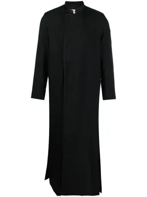 Saint Laurent Stand-up Collar Long Coat