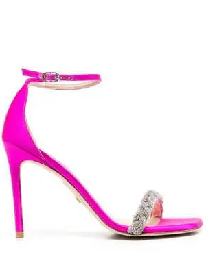 STUART WEITZMAN 107mm Crystal-embellished Sandals