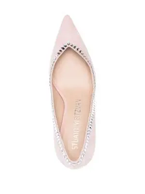STUART WEITZMAN 70mm Crystal-embellished Pumps
