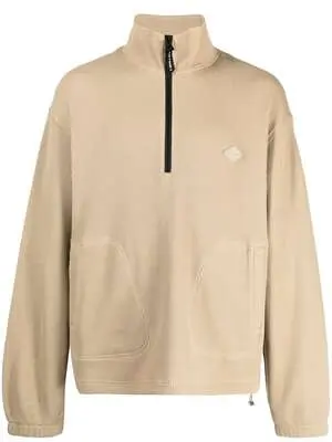 SPOONYARD Waffle-effect Polo-shirt - Brown