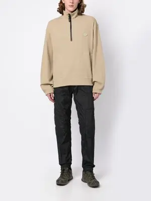 SPOONYARD Waffle-effect Polo-shirt - Brown