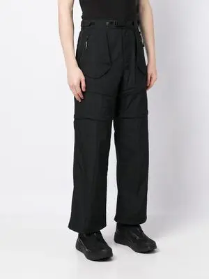 SPOONYARD Straight-leg Detachable Trousers - Black