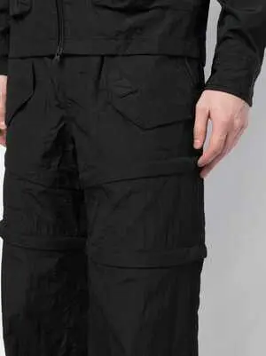 SPOONYARD Straight-leg Detachable Trousers - Black