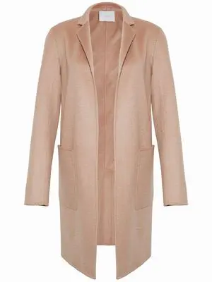 Adam Lippes Gina Open-front Cashmere Coat - Brown