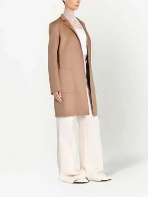 Adam Lippes Gina Open-front Cashmere Coat - Brown
