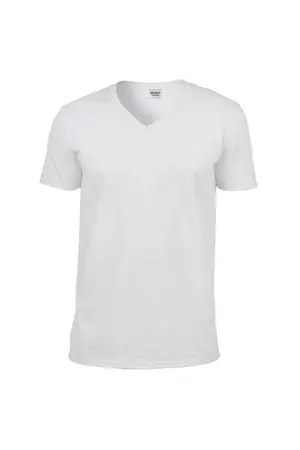 Gildan Soft Style V-neck Short Sleeve T-shirt