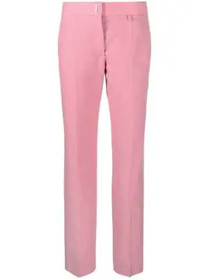 Givenchy Flamingo Wool-mohair Blend Straight-leg Trousers
