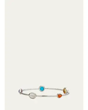 Ippolita 925 Rock Candy Wonderland Sterling Bangle Bracelet - Multi